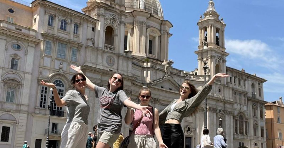 Art students study abroad in Rome - College of Liberal Arts at Auburn ...
